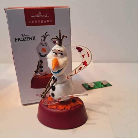 Hallmark | Holiday | Hallmark 222 Keepsake Olaf And Gale Disney Frozen ...